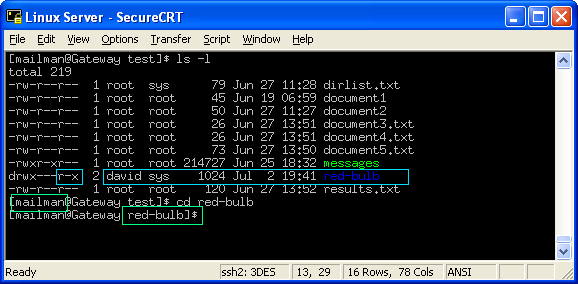 LINUX FILE FOLDER PERMISSIONS Foxboro DBA